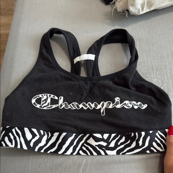 Champion | Intimates & Sleepwear | Champion Black And White Zebra Trim ...